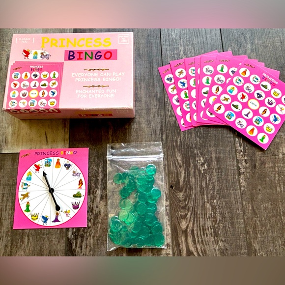 Anton Publications | Toys | Princess Bingo Game Ages 4 And Up | Poshmark